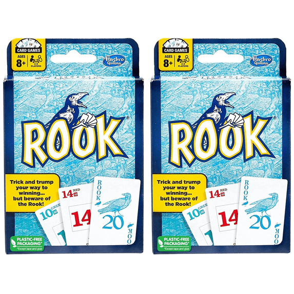 2-PACK - Rook: Brain-Teasing Family Card Game for Ages 8 and up ...