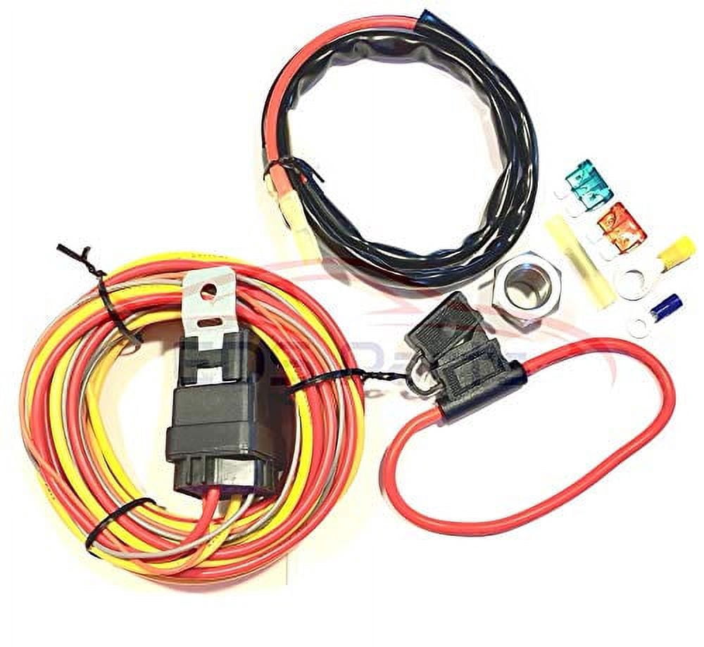 2 Pack!! SPAL FRH Fan Relay Harness - Save $$ - Walmart Business Supplies