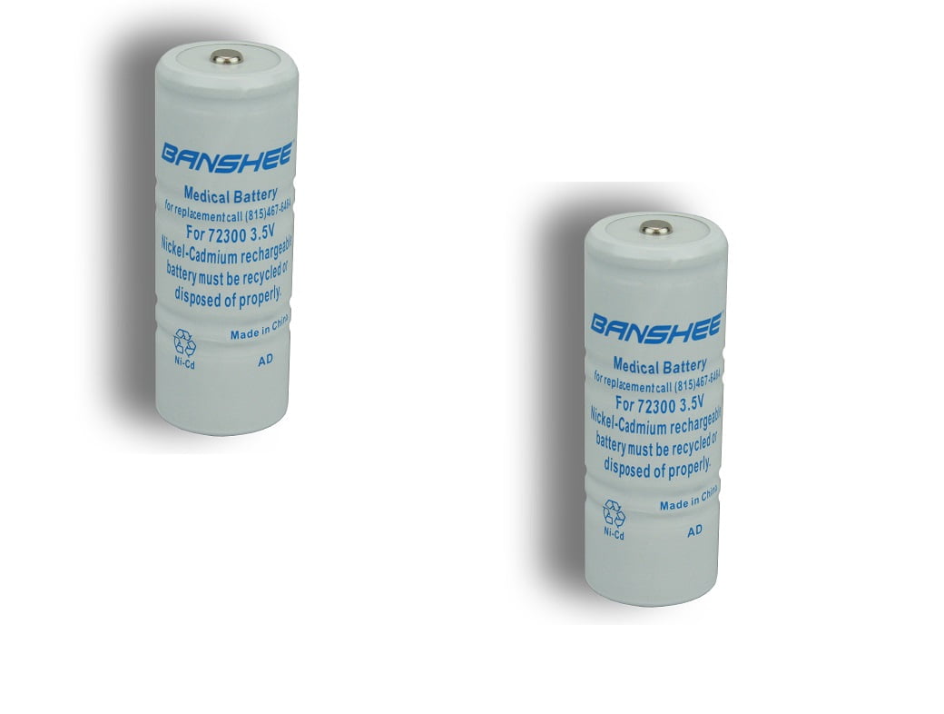 2 PACK SUPER Capacity 72300 3.5V BATTERY For WELCH ALLYN 71000 ...