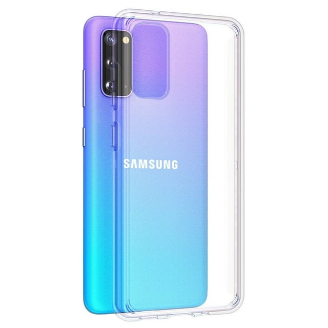 [2-PACK] Samsung Galaxy S20 Case, Clear TPU Flexible Cover Armor, Anti ...