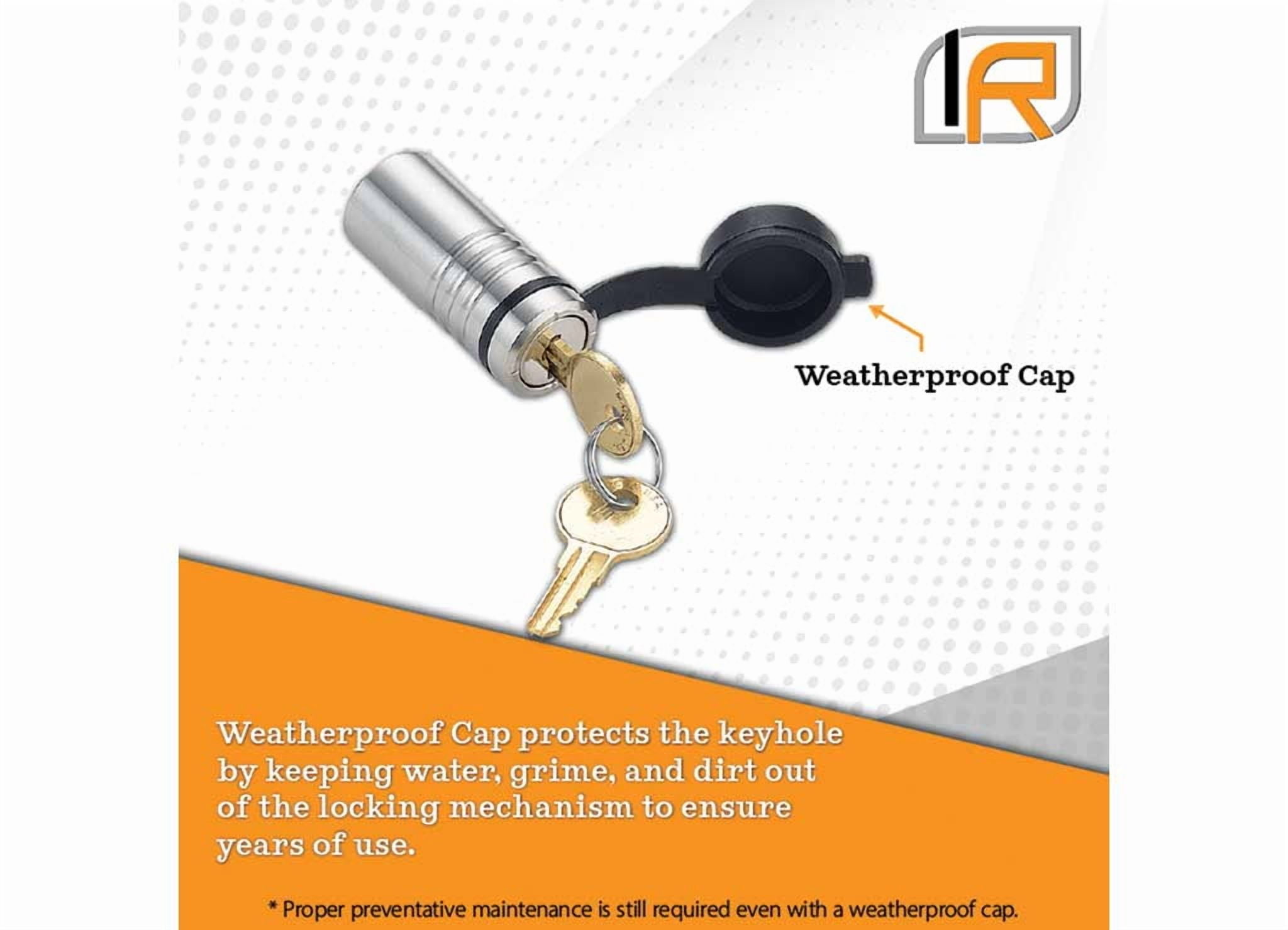 2 PACK TOW BAR LOCKS FOR BLUE OX TRIPLE LUG TOW BAR ADAPTER - Walmart.com