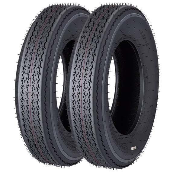 2 PACK Trailer Tires, 5.30-12 6PR Trailer Tires, Load Range C, 6PR ...