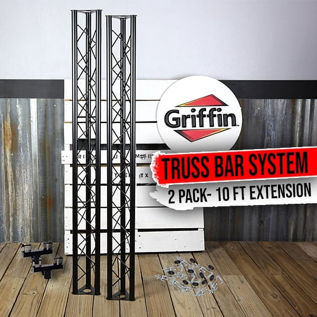 2 PACK Triangle Truss Kit DJ Booth Trussing Section Stage Segment ...