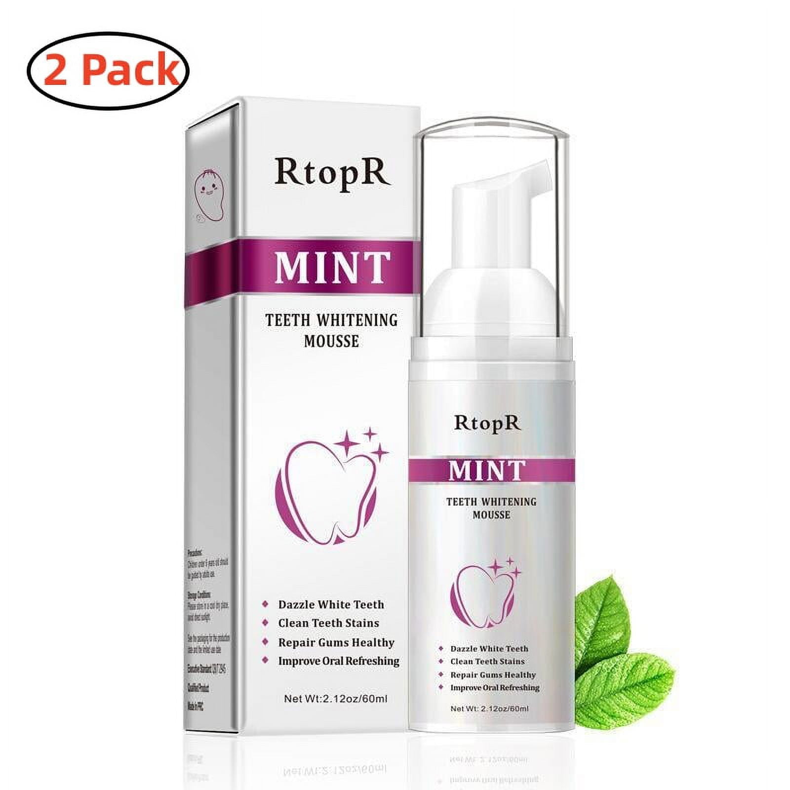 2 PACK Whitening Toothpaste for Sensitive Teeth, Enamel Repair and ...