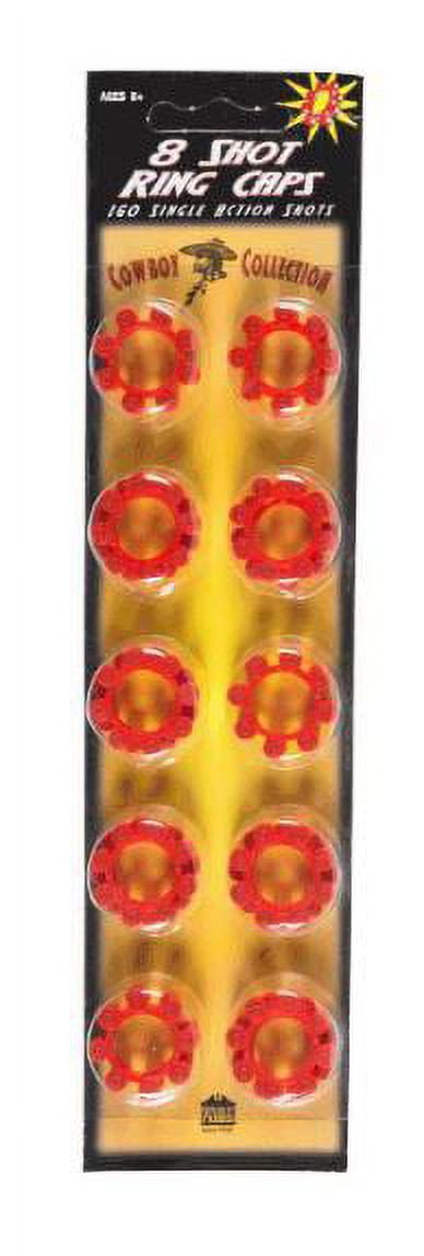 2 PACKS OF 8 SHOT RING CAPS - Walmart.com