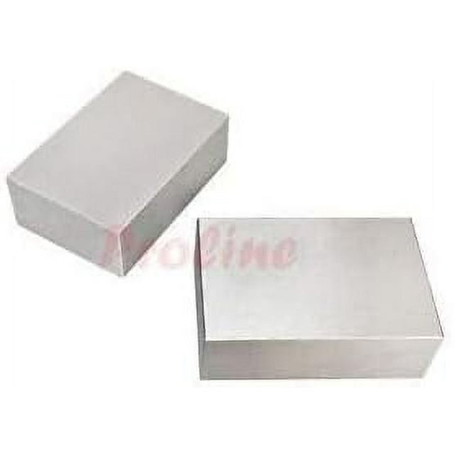 2 PC 1-2-3 Metal Blocks NO Holes Milling Drilling Machining Precision ...