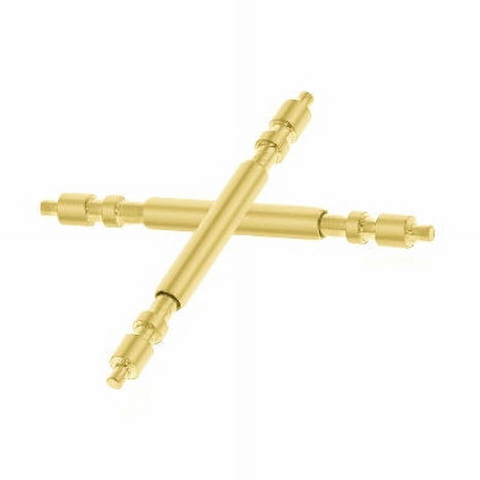 2PCS GOLD SPRING BAR FOR 34MM ROLEX PRESIDENT WATCH STRAP BAND BRACELET ...