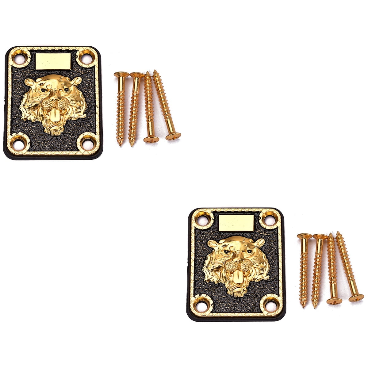 2 Pc Bass Guitar Electric Guitar Parts Guitar Accesories Guitar Hardware Guitar Neck Plate