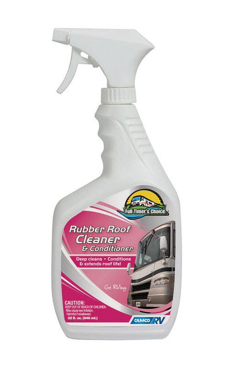 2 PC Camco Full Timer's Choice Roof Cleaner and Conditioner Liquid 32 ...