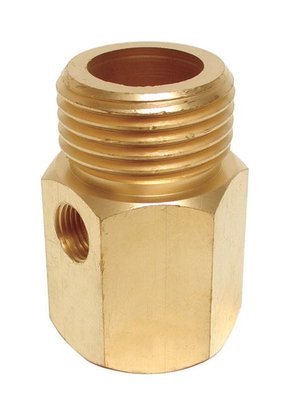 2 PC Dial Brass Pipe Adapter - Walmart.com