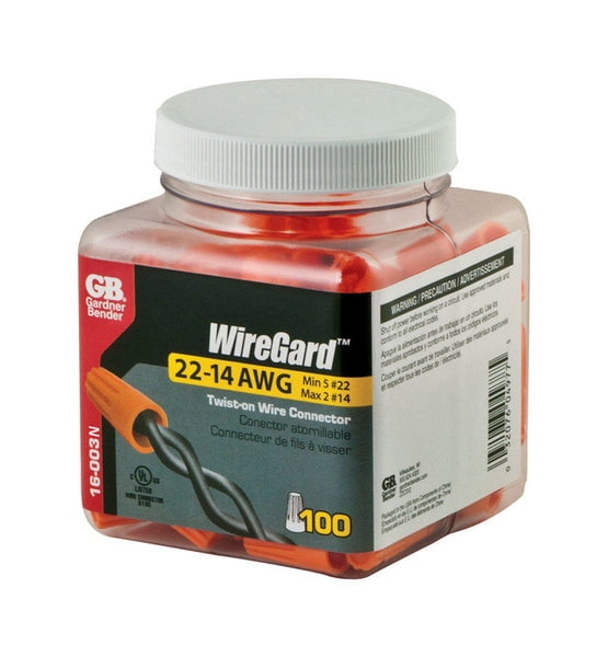 2 PC Gardner Bender WireGard 22-14 Ga. Copper Wire Wire Connectors ...