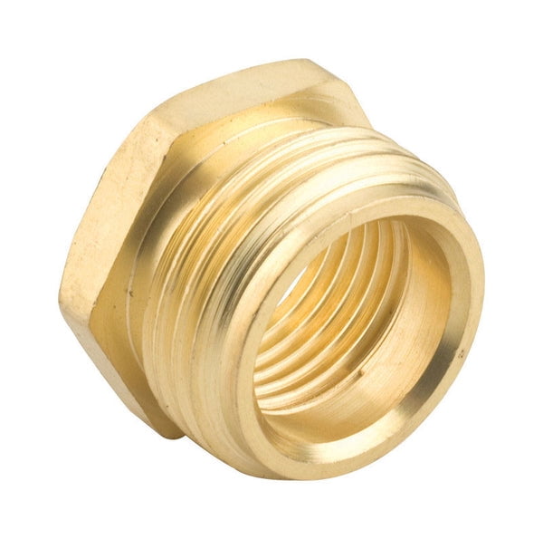 2 PC Gilmour Brass Threaded Male/Female Hose Connector - Walmart ...
