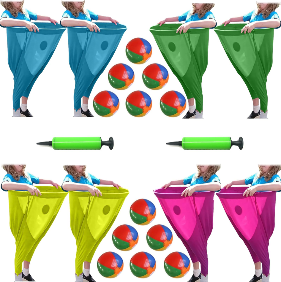 2 PC Granny Pant Party Rush the Ultimate Backyard Party Game Team Relay ...