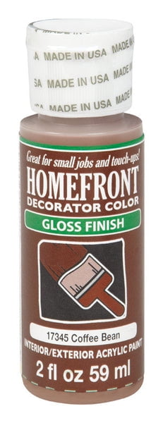2 PC Homefront Gloss Coffee Bean Hobby Paint 2 oz. (Pack of 3 ...