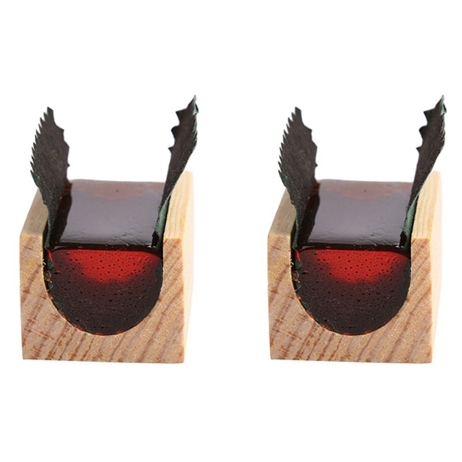 2 PC Low Dust Rosin High Purity Resin for Violin Viola Cello Bow String ...
