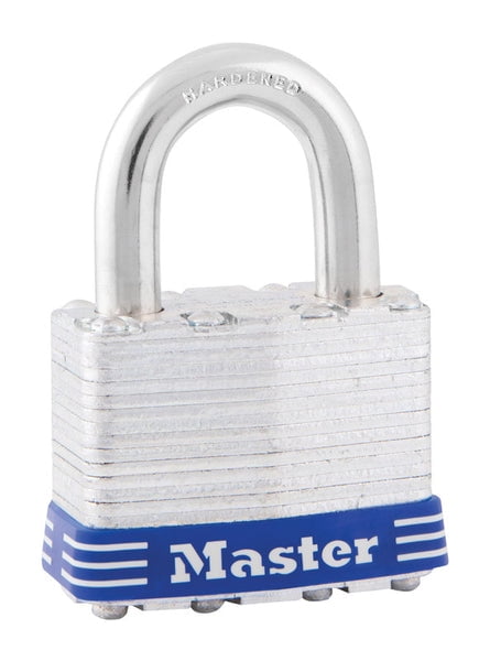 2 PC Master Lock 1-5/16 in. H X 1 in. W X 1-3/4 in. L Laminated Steel ...