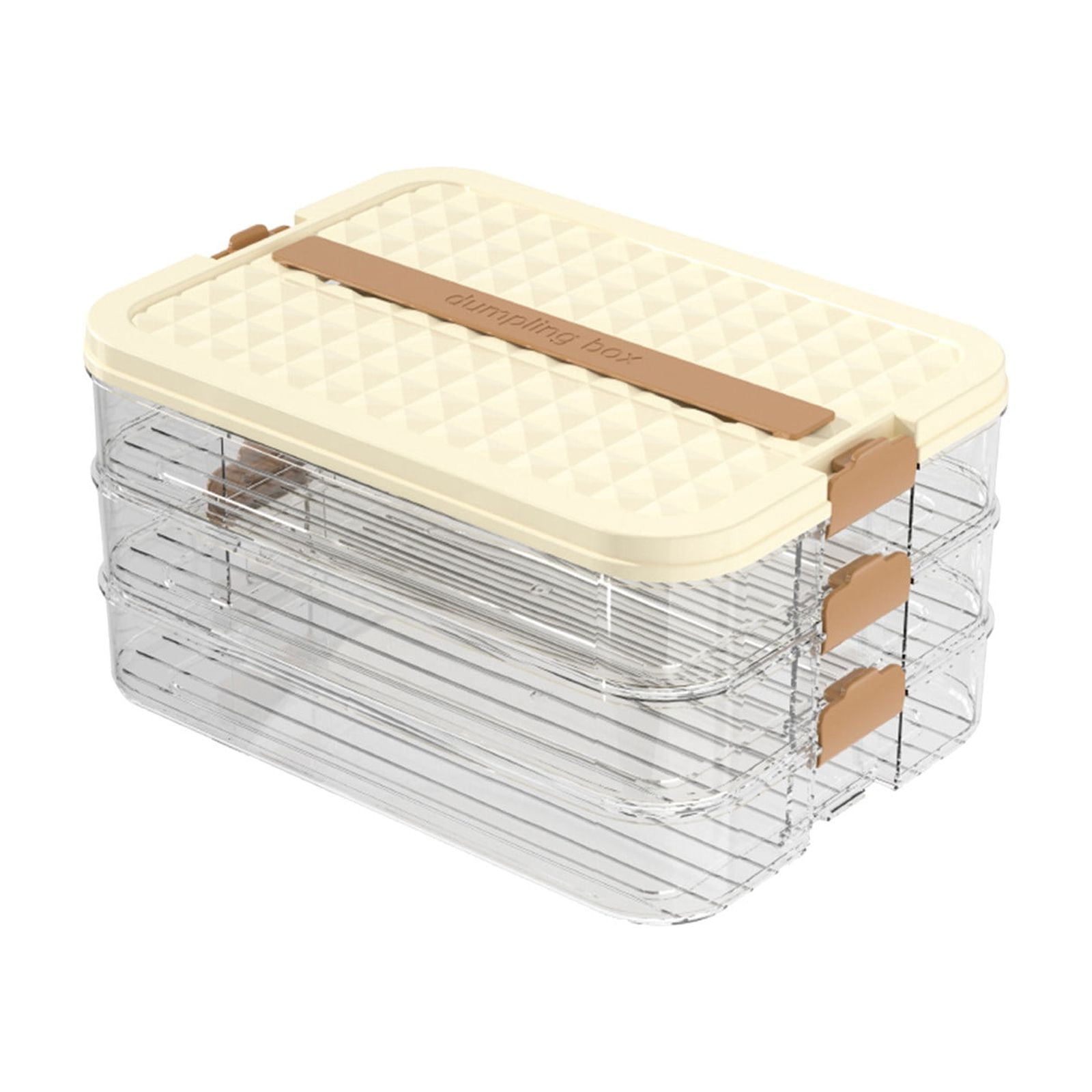 2 PC Meat Container for Fridge:3 Layer Bacon Lunch Meat Container for ...