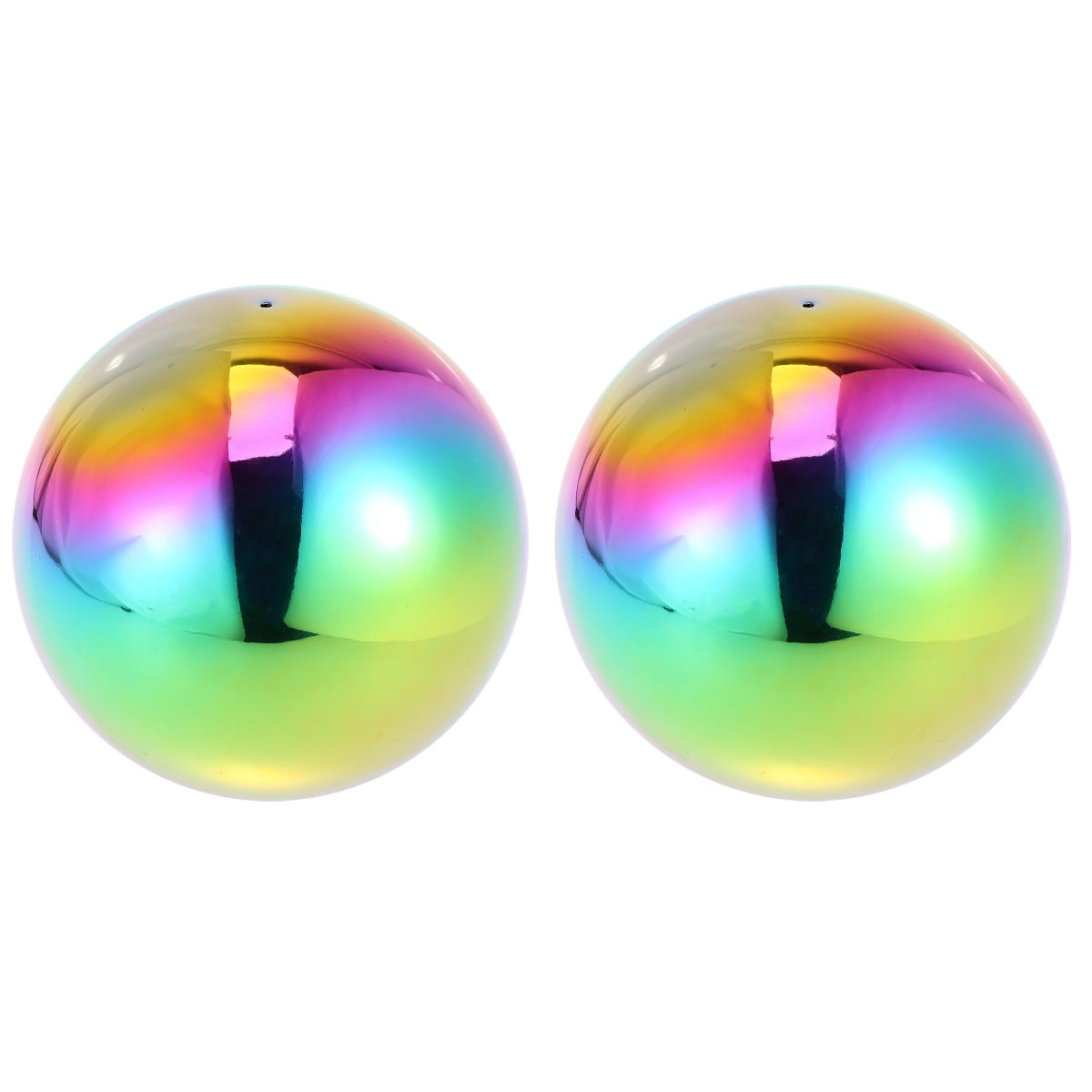 2 PC Mirrors Stainless Steel Ball Outdoor Gazing Sphere Mirror Polished ...