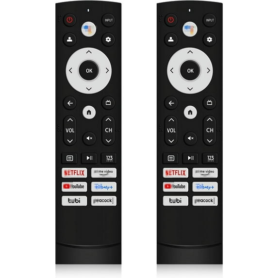 2 PC Replacement Remote Control for Hisense Smart Google TV Series,for ...