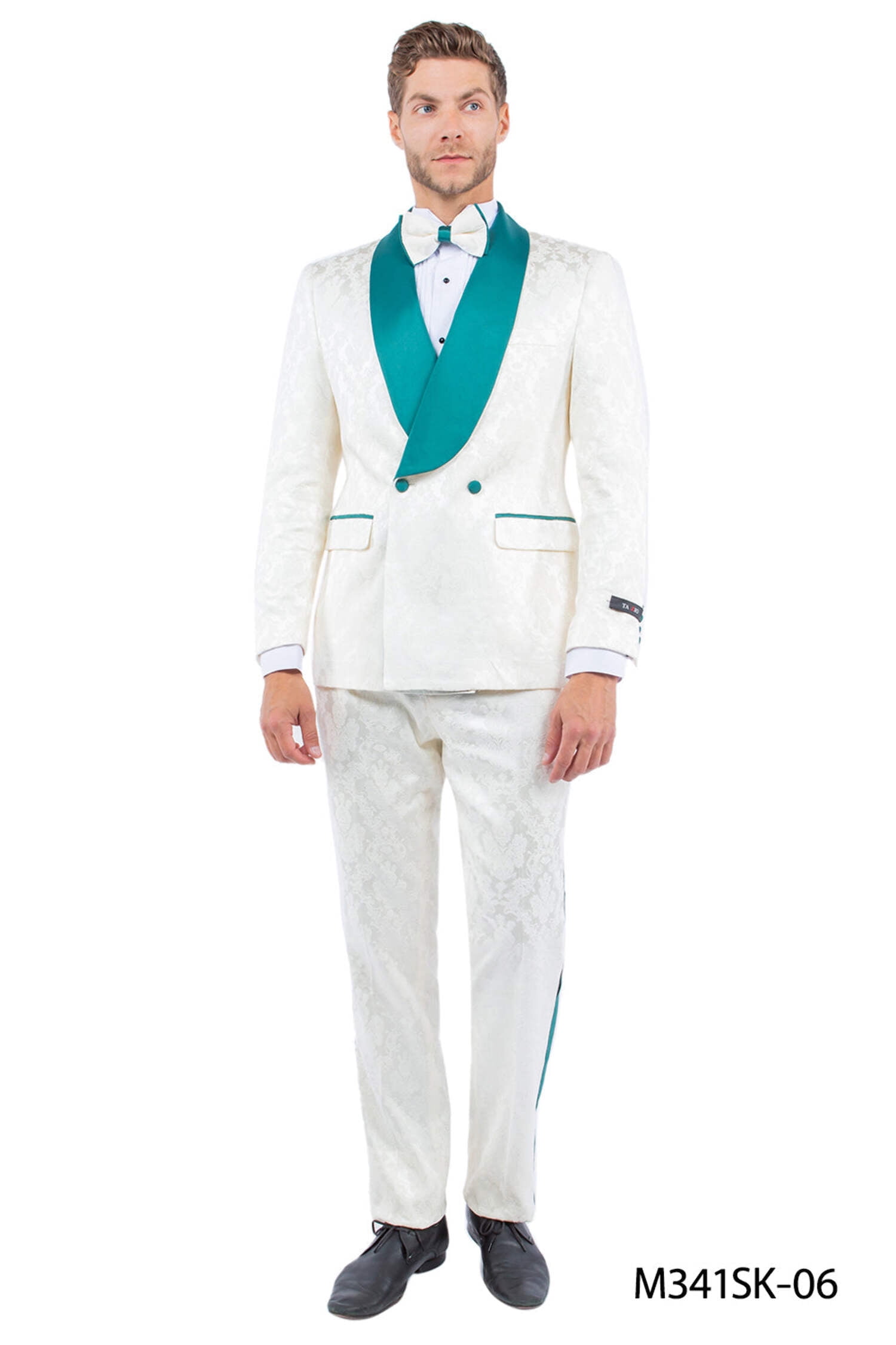 2 PC Satin Shawl Collar Suit - Walmart.com