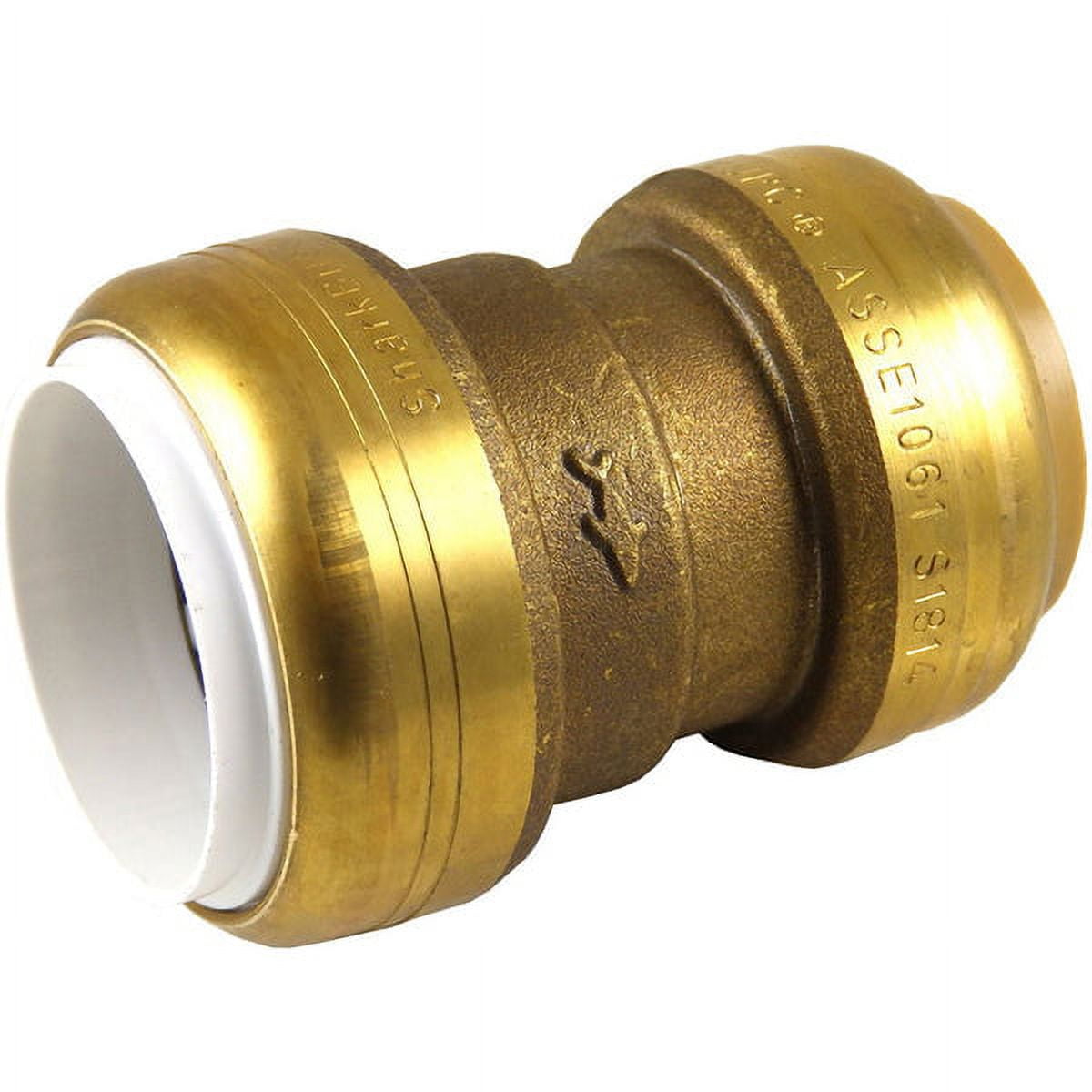 2 PC,SharkBite UIP4020A Push-To-Connect PVC Transition Coupling, 1" CTS ...