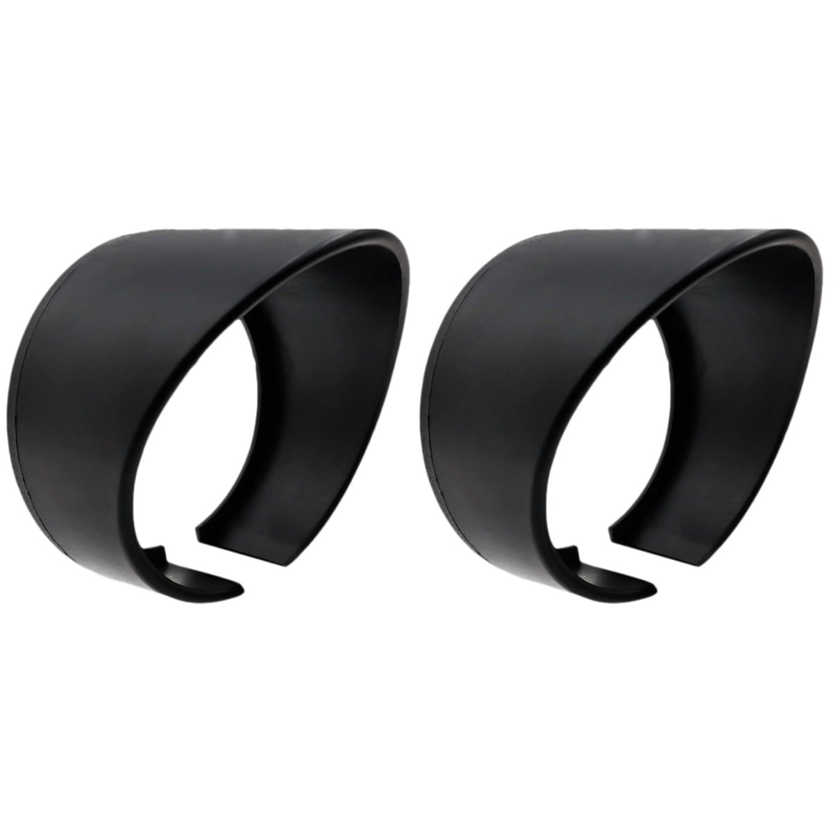 FUEENIRVA Car Gauge Sun Shielding Cap Black Dashboard Protector Easy ...