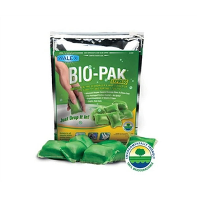 2 PC-Walex TOI-11532 Bio-Pak Enzyme Deodorizer & Waste Digesters 2 Pack ...