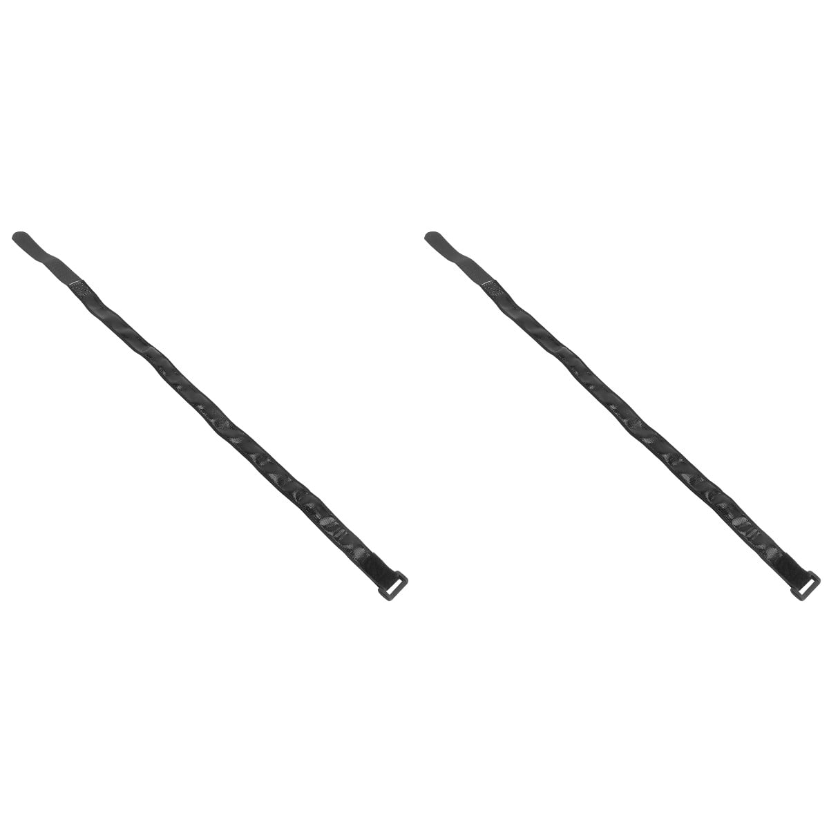 2 PC Wheel Strap Bike Cable Tie Hook and Loop Adjustable Straps Nylon ...