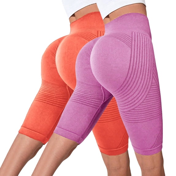 2 PC Women Anti Cellulite 3D Compression Short Legging Butt Lifting ...