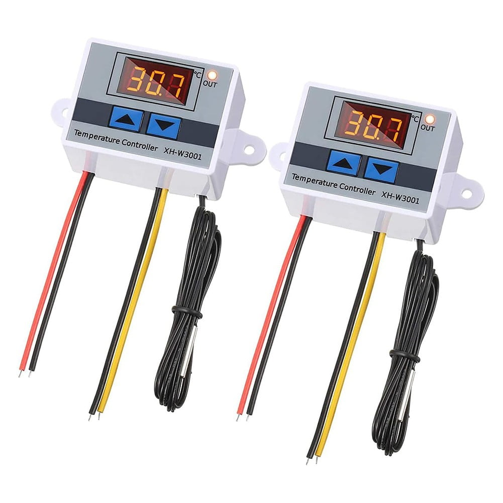2 PC for XH-W3001 Thermostat Switch,Digital LED Controller with ...