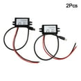 2 PCS 12V/24V to 5V USB C 3A 15W DC-DC Converter Step-down Module Power ...