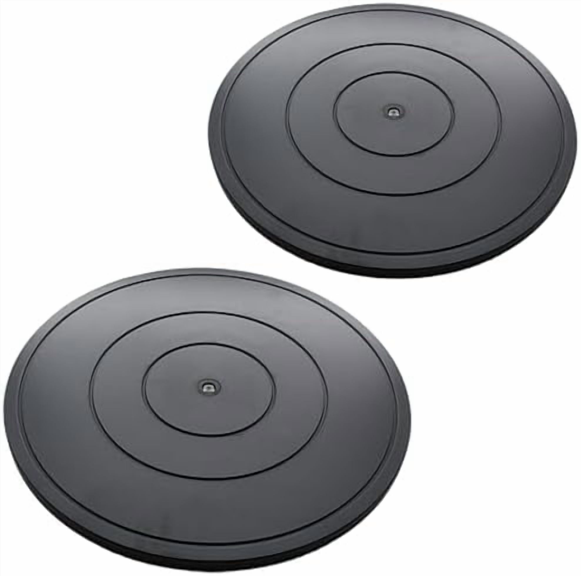 2 PCS 16 Inch Lazy Susan Turntable Heavy Duty Rotating Swivel Stand ...