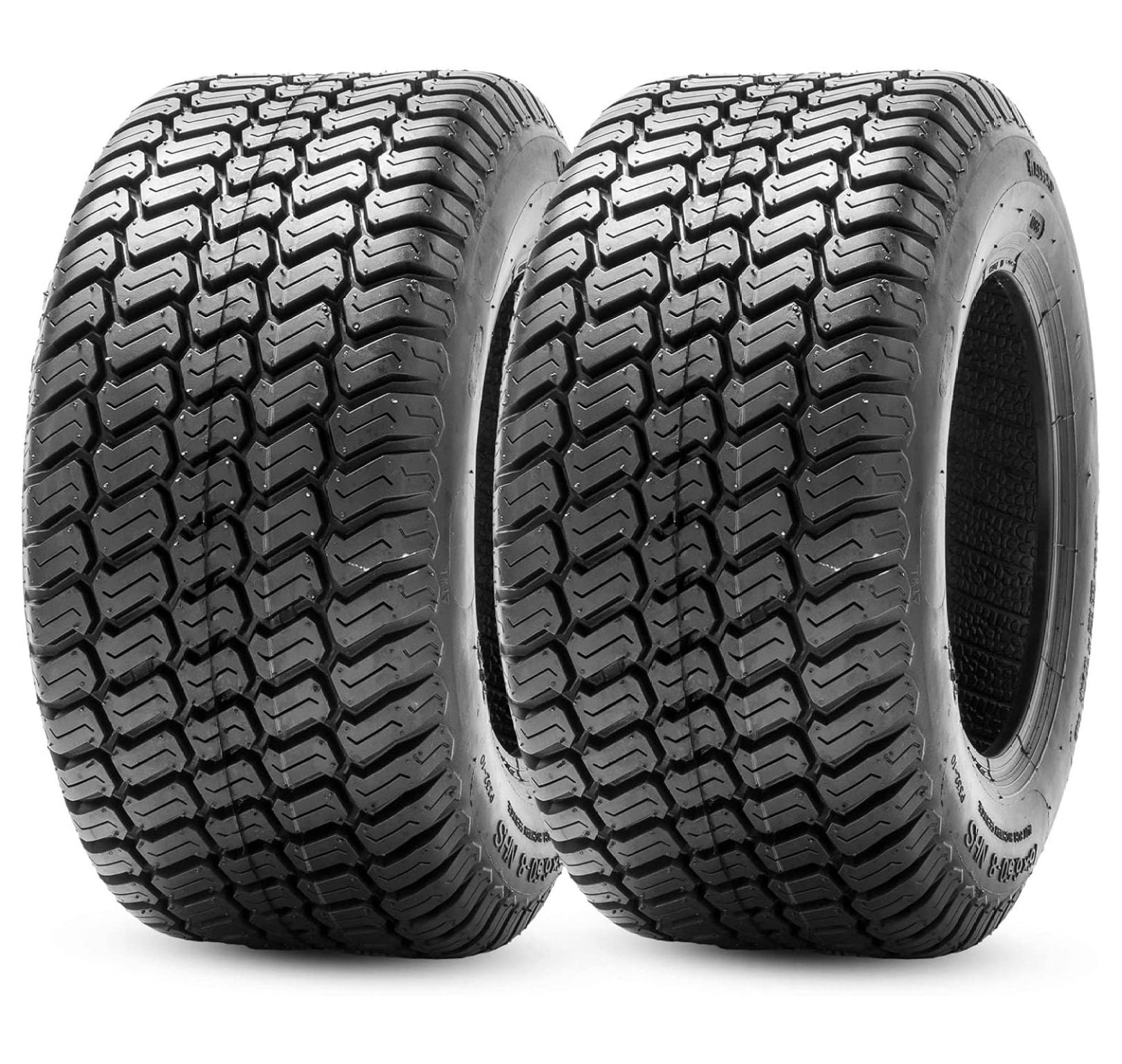 2 PCS 18x9.50-8 Lawn Mower Tires 4PR Turf Saver Lawn & Garden Tires for ...