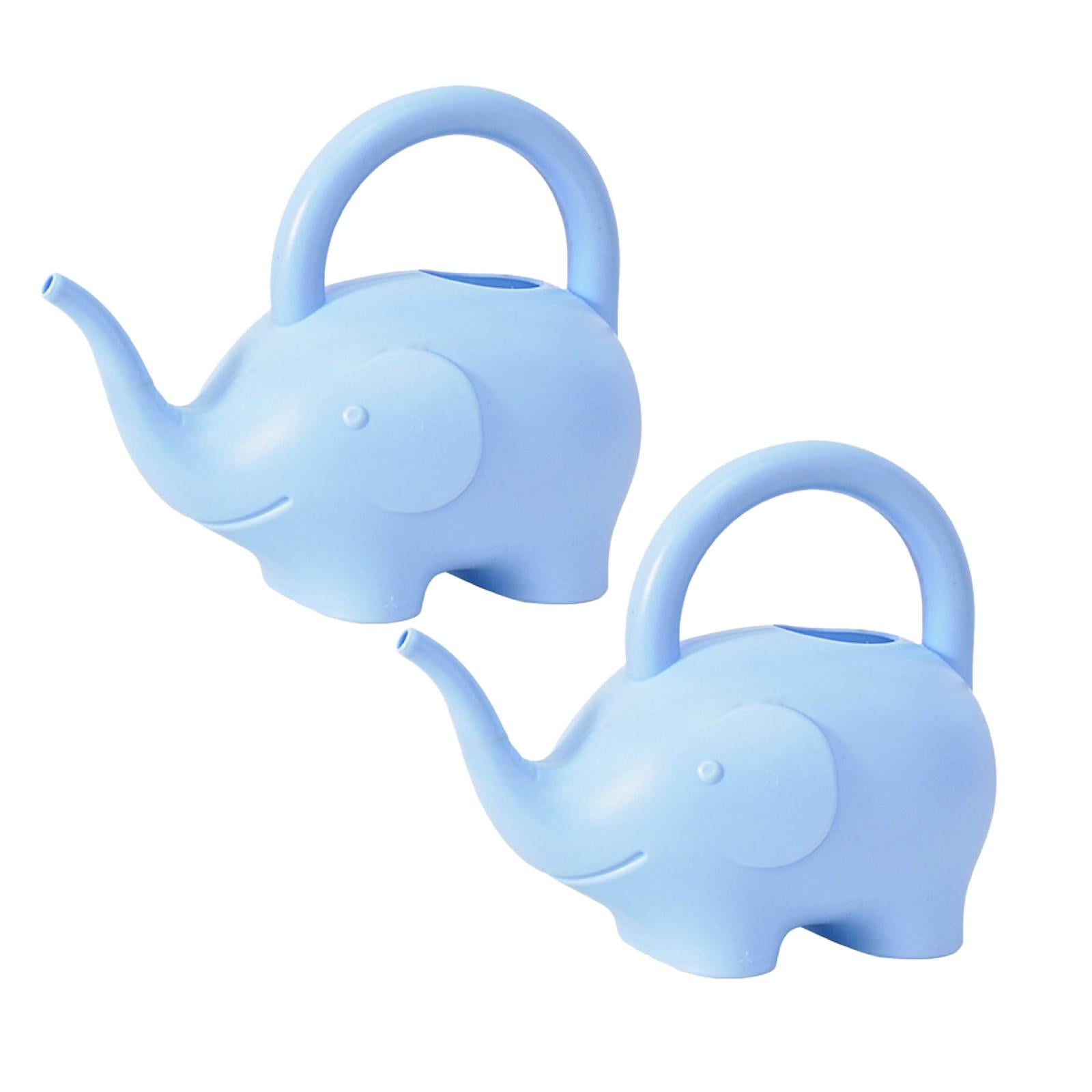 2 PCS 1L Children Cartoon Watering Can Portable Animal Shaped Elephant ...