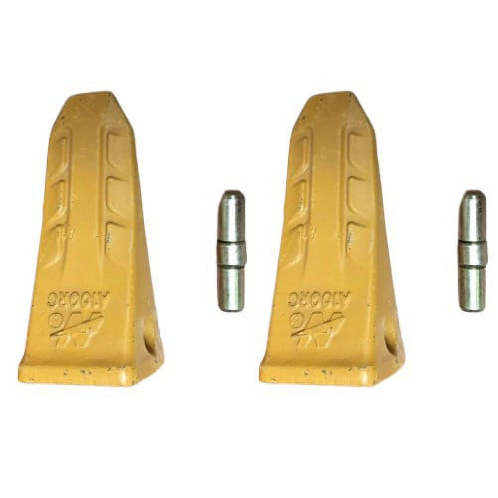 2 PCS 202-70-12130 ROCK TEETH , PIN 203-70-74281 FIT FOR KOMATSU PC100 ...