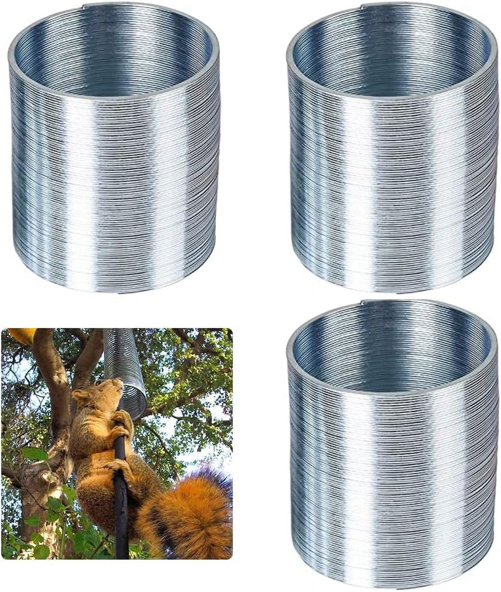 2 PCS/3 PCS Metal Squirrel Barrier Squirrel Guard, Squirrel Baffle for ...