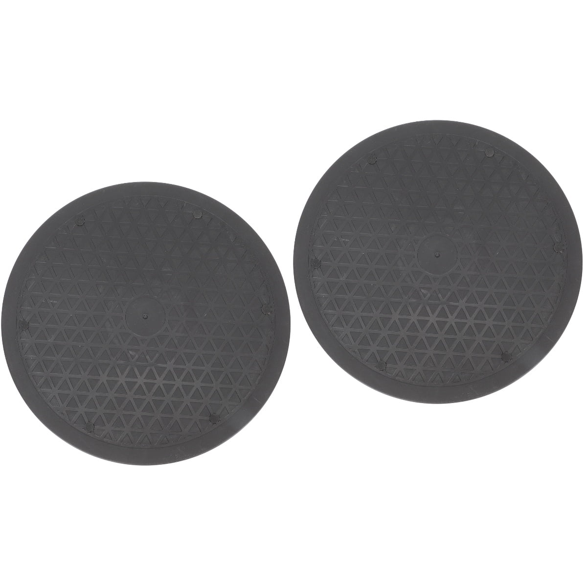 2 PCS 3-piece Plants Rotary Turntable Smooth Rotation Turntable 25x25cm ...
