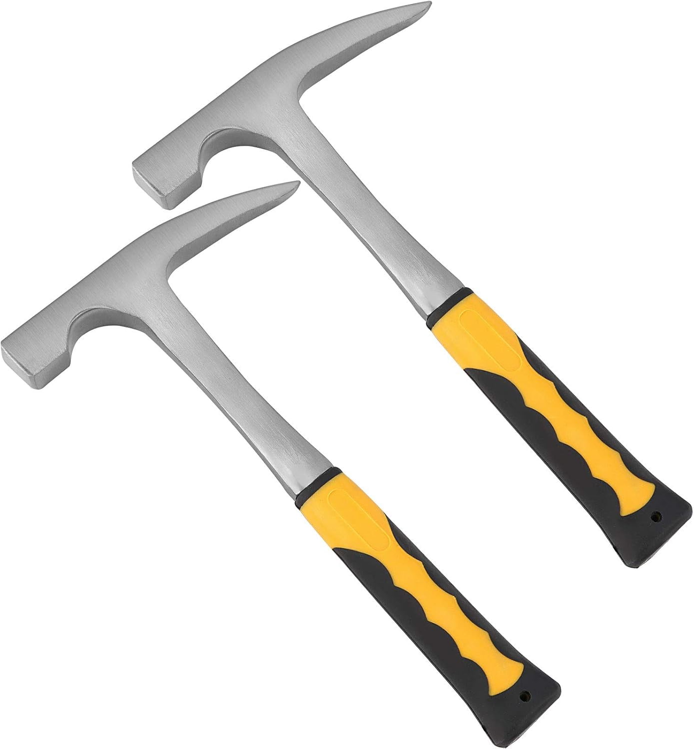 2 PCS 32 oz Rock Pick Hammer with Pointed Tip, Geological Tools Rock ...