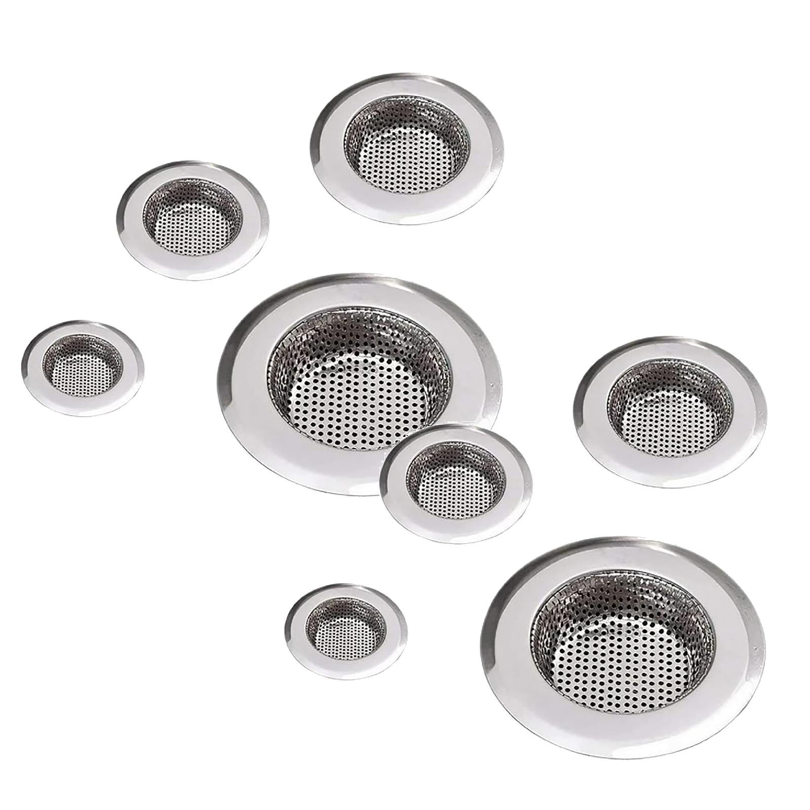 2 PCS 4PCS Stainless Steel Sink Filter Bathtub Screen Drain Anti ...