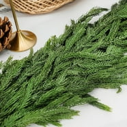 National Plant Network 20' Fresh Cut Cedar and White Pine Garland ...