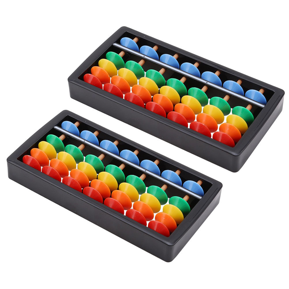 2 PCS Abacus Toys 7 Gears Math Learning Tool Student - Walmart.com