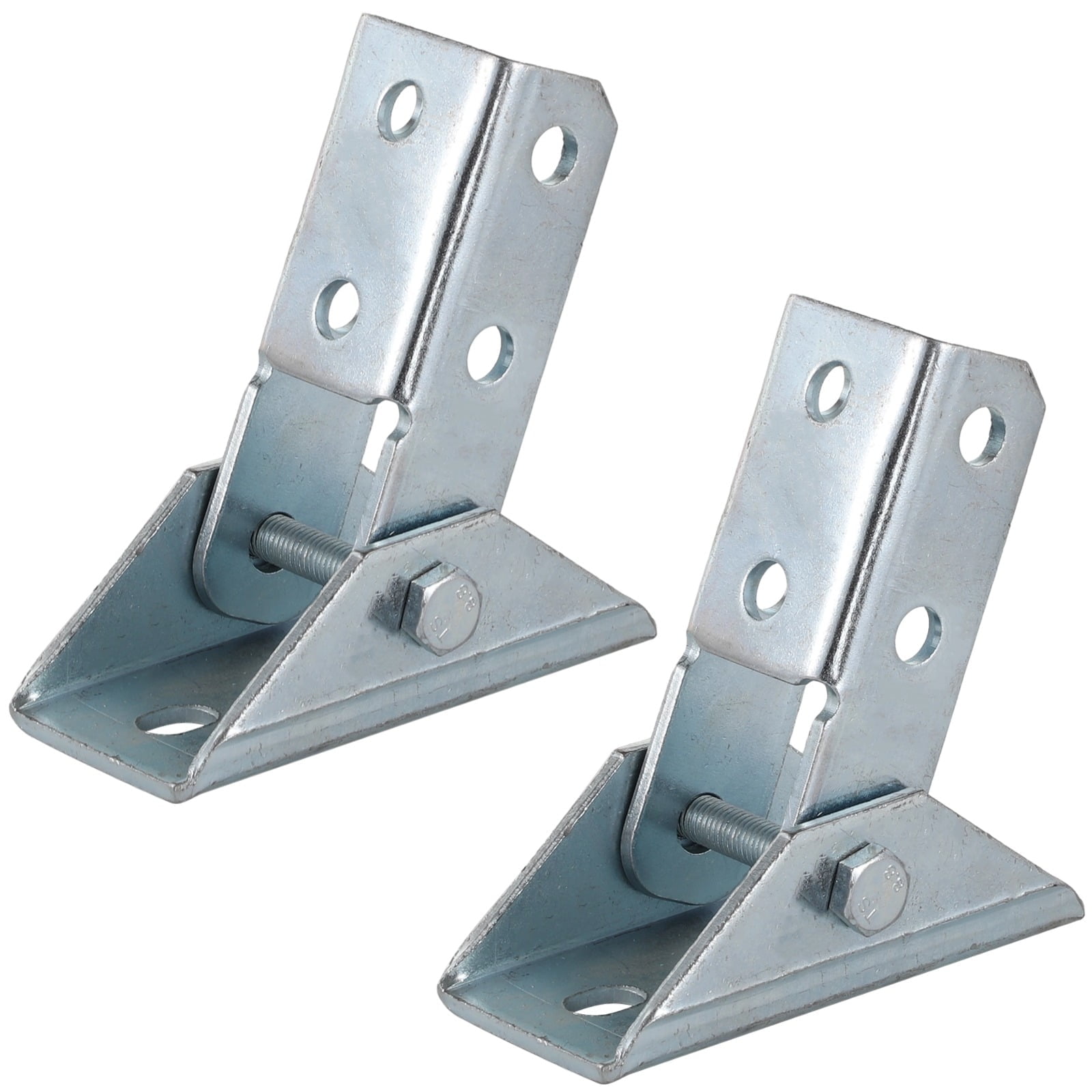 2 PCS Adjustable Brace Fittings, 180° Rotatable Braces Fit for 1/2 ...