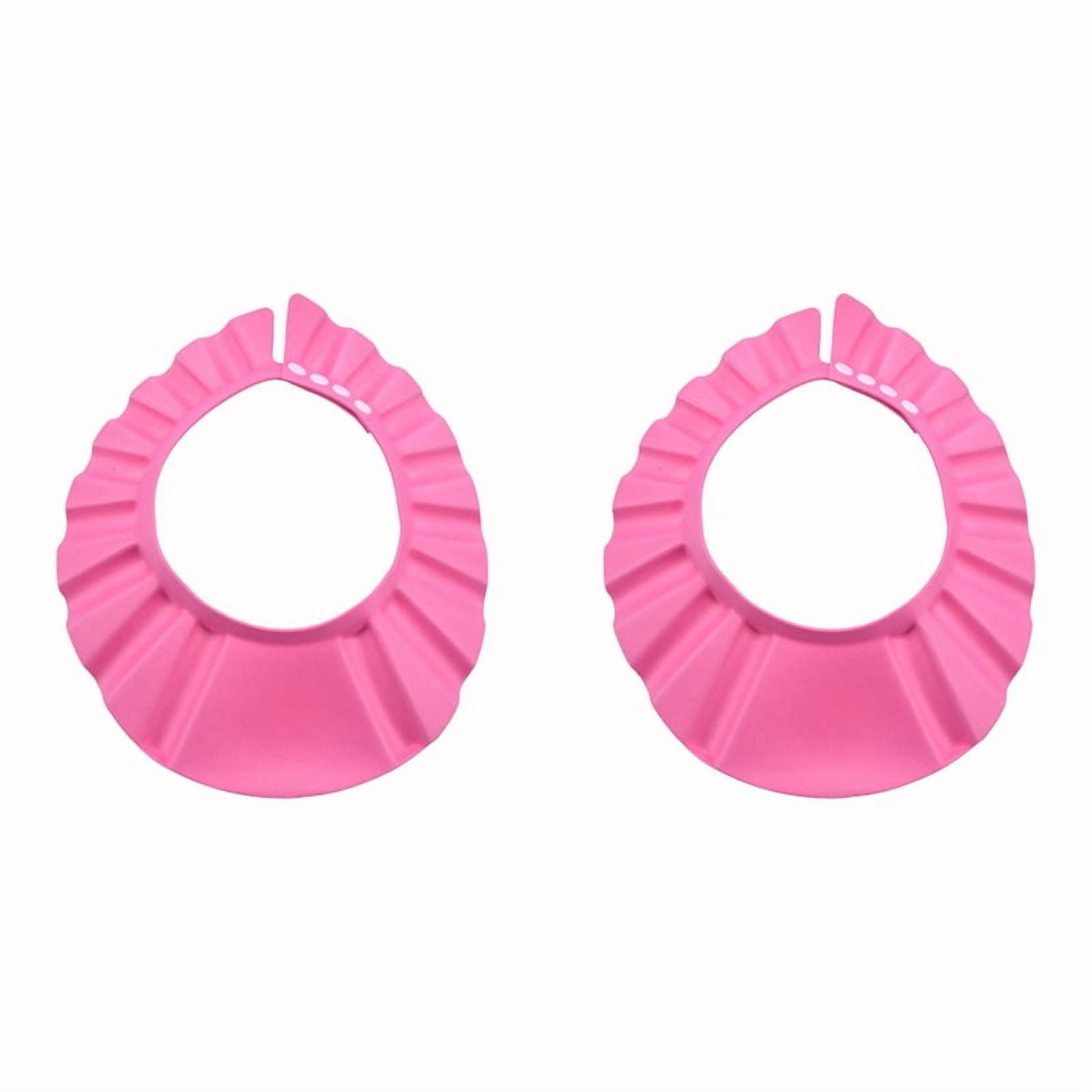 2 PCS Adjustable Soft Baby Kids Child Children Shampoo Bath Shower Wash ...