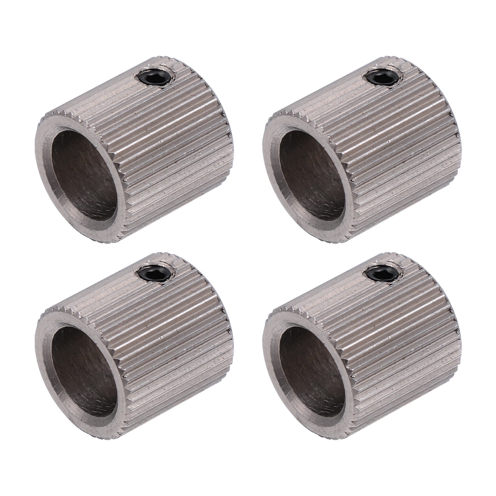 RENACLIPY Feed Wheel 40 Teeth 3D Printer Silver Durable Drive Gear for ...