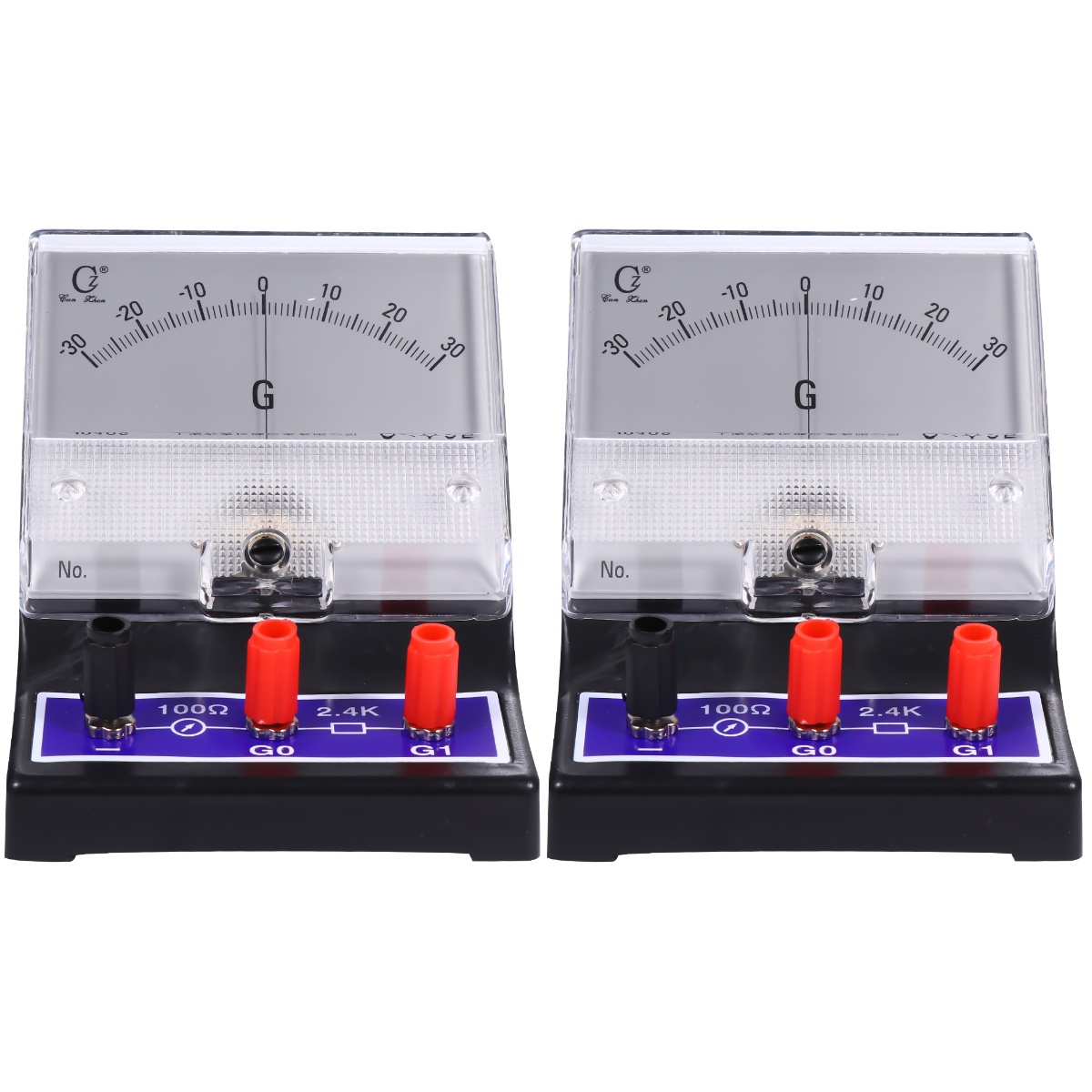 2 PCS Analog Meter Fence Test Instrument Amp Sensitive Ammeter ...