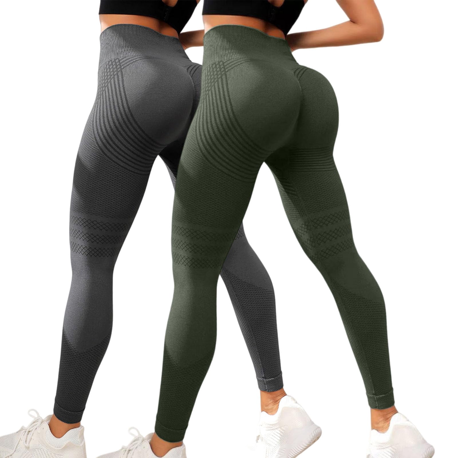 2 PCS Anti Cellulite Leggings for Yoga & Daily Wear Women – Sculpting ...