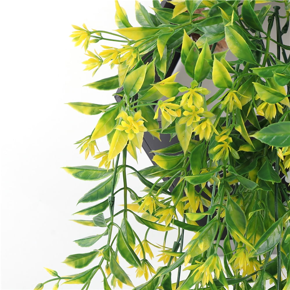 2 PCS Artificial Hanging Vines Plants Fake Trailing Weeping Ivy Garland ...