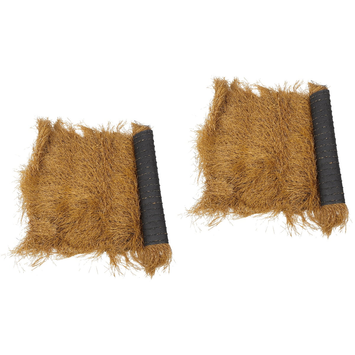 2 PCS Artificial Straw Roof Thatch Plastic Thatched Eaves Simulated ...