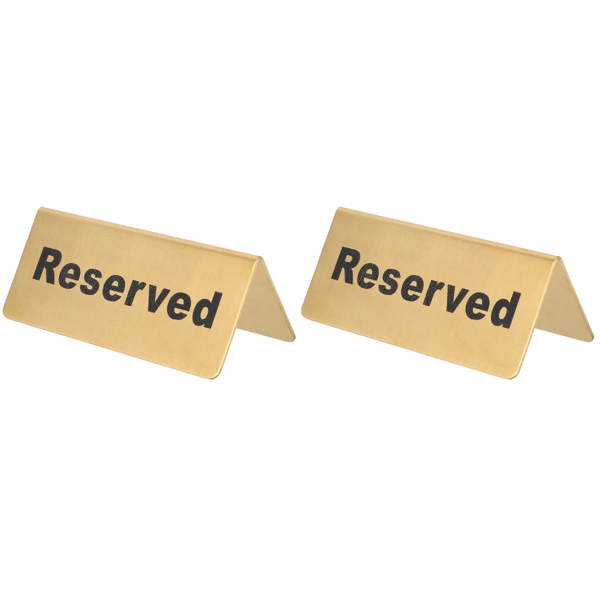 2 PCS Bar Reserved Sign Table Signs for Wedding Chart Buffet Card ...