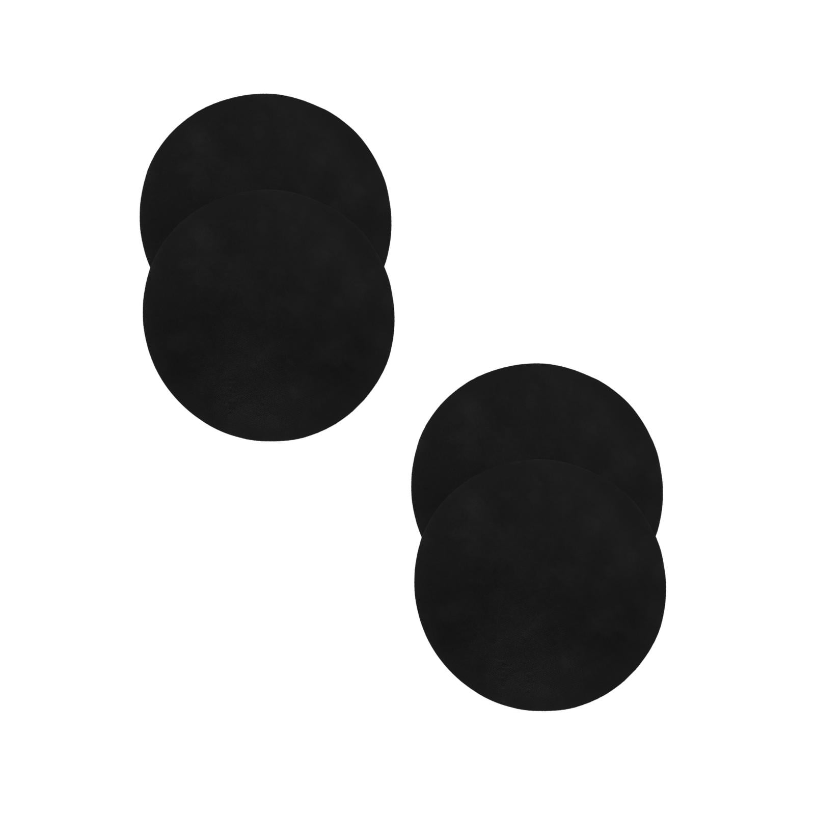 2 PCS Barbecue Mat Bread Electric Grill Liner Round Mats Double Sided ...